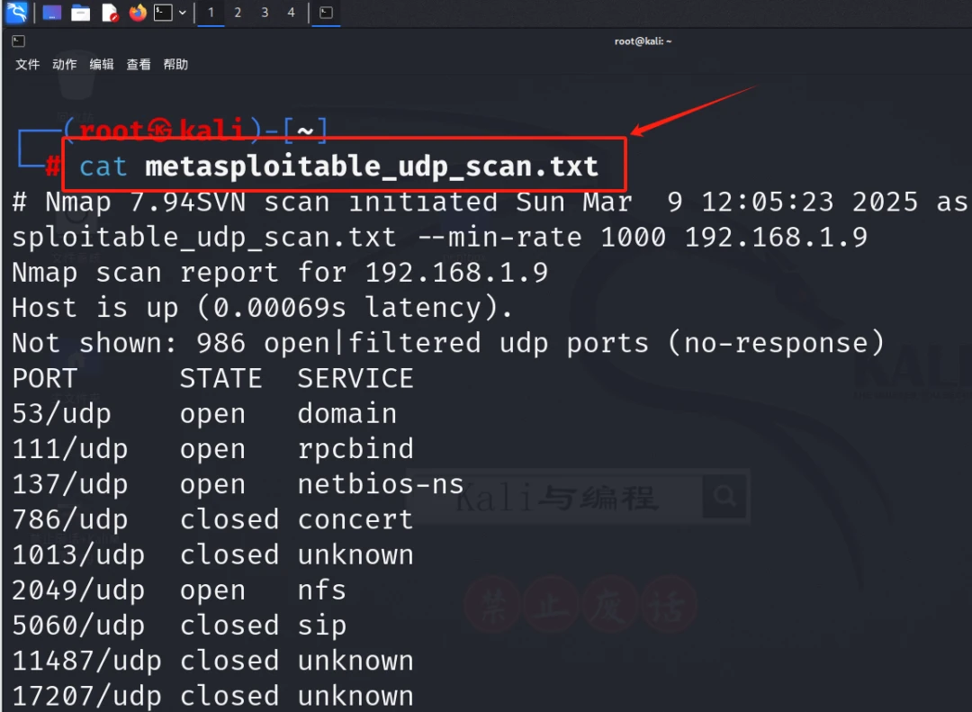 仅需5步，学会Nmap的UDP扫描（By:Kali与编程） - 哔哩哔哩