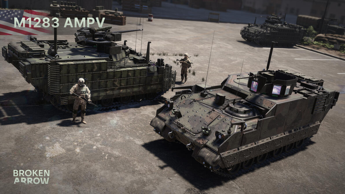 「断箭」4.20开发日志：M1283 AMPV - 哔哩哔哩