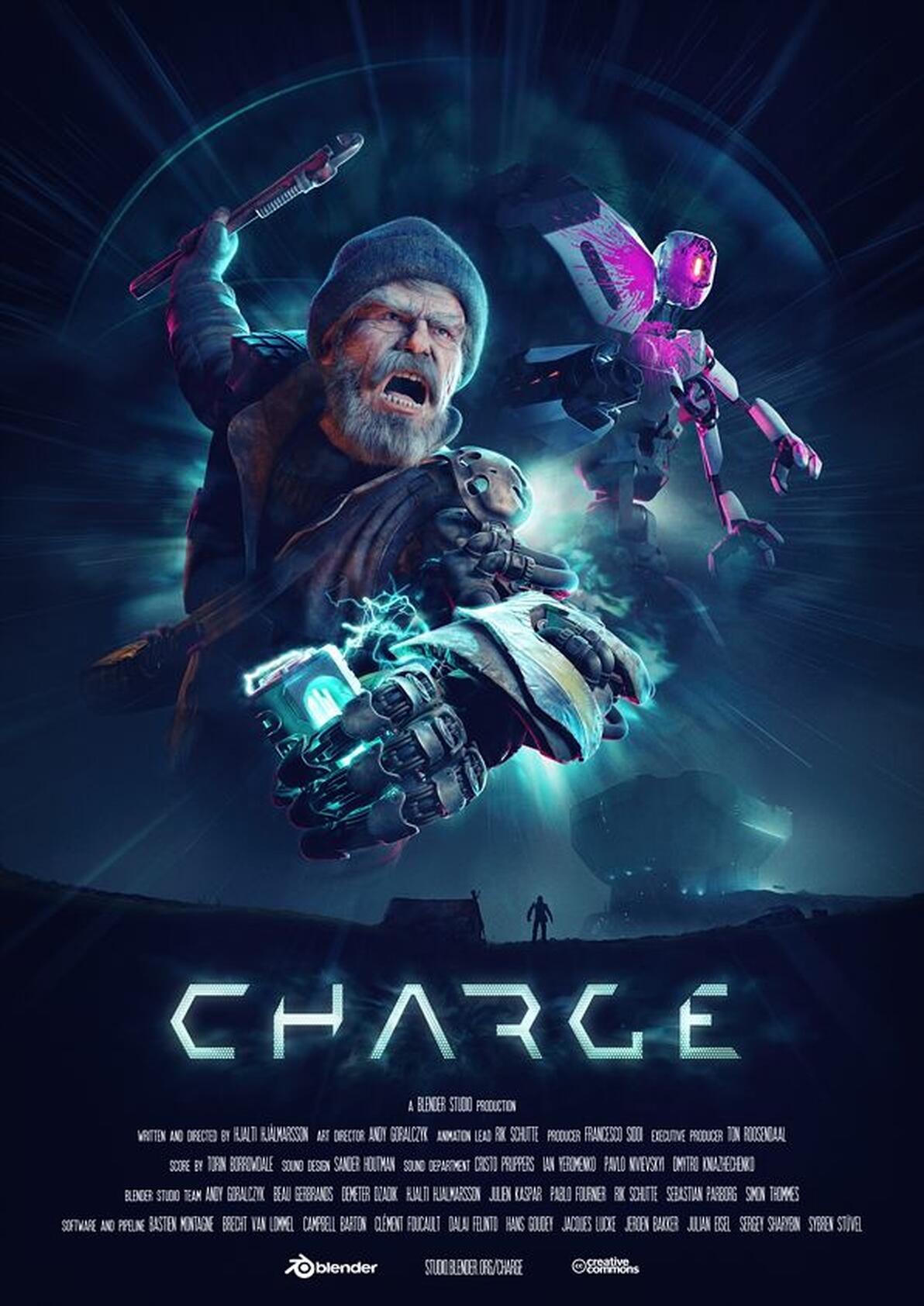 Blender3 Open Movie: 《Charge》 - 哔哩哔哩