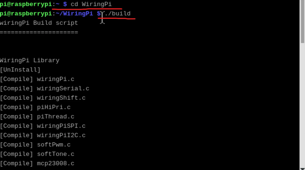 树莓派c\c++控制gpio口：wiringPi库 - 哔哩哔哩