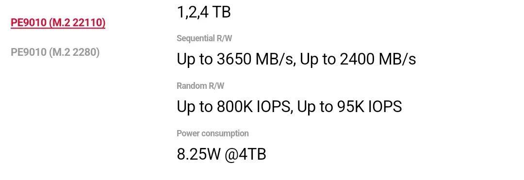 低功耗硬盘"大船"靠岸？海力士PE9010简测 - 哔哩哔哩