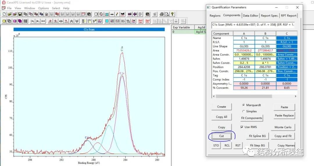 CasaXPS（XPS数据分析）安装教程以及使用教程！免费下载！ - 哔哩哔哩