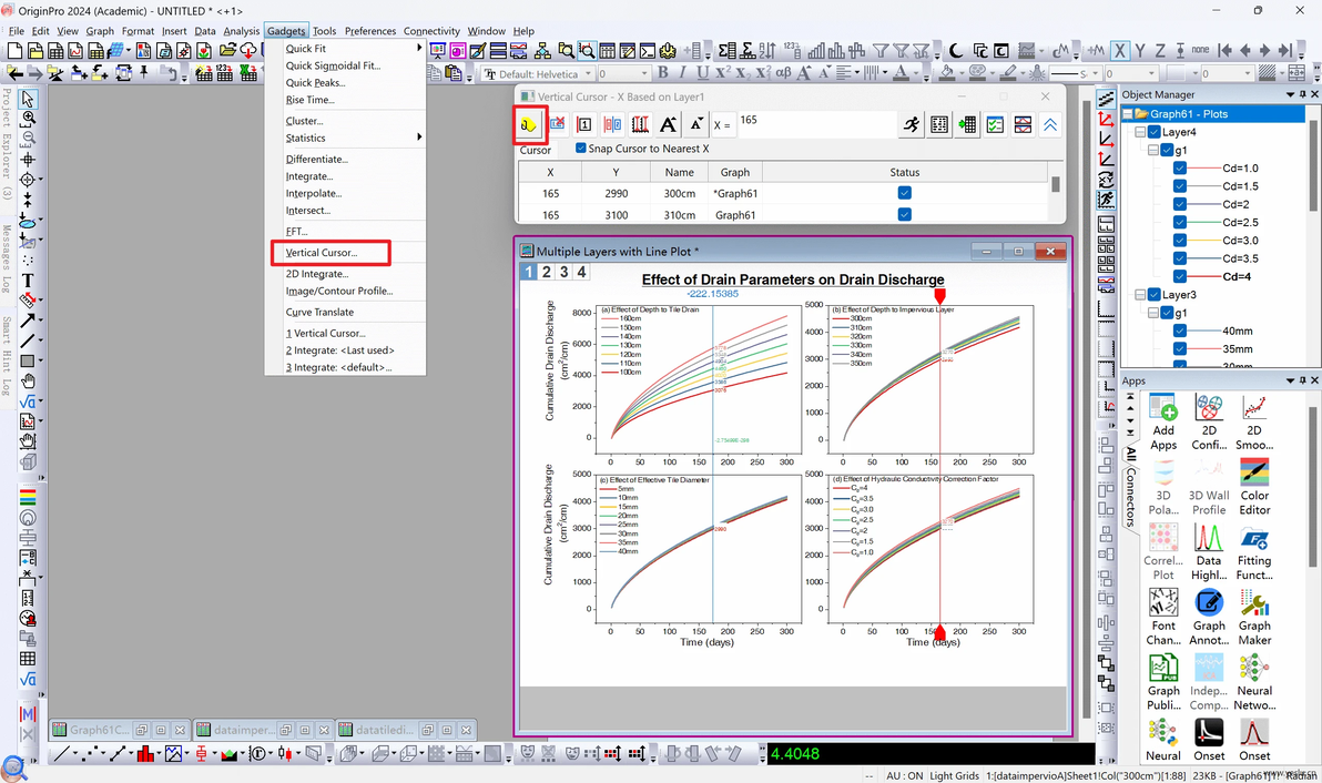 在 Origin 中绘制直线的 N 种方法 - 哔哩哔哩