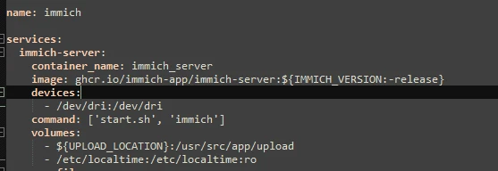 在群晖上使用immich，并个性化硬件设置 - 哔哩哔哩
