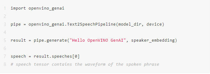 OpenVINO™ 2025.2：全新模型支持、生成式 AI 流水线与性能新升级 - 哔哩哔哩