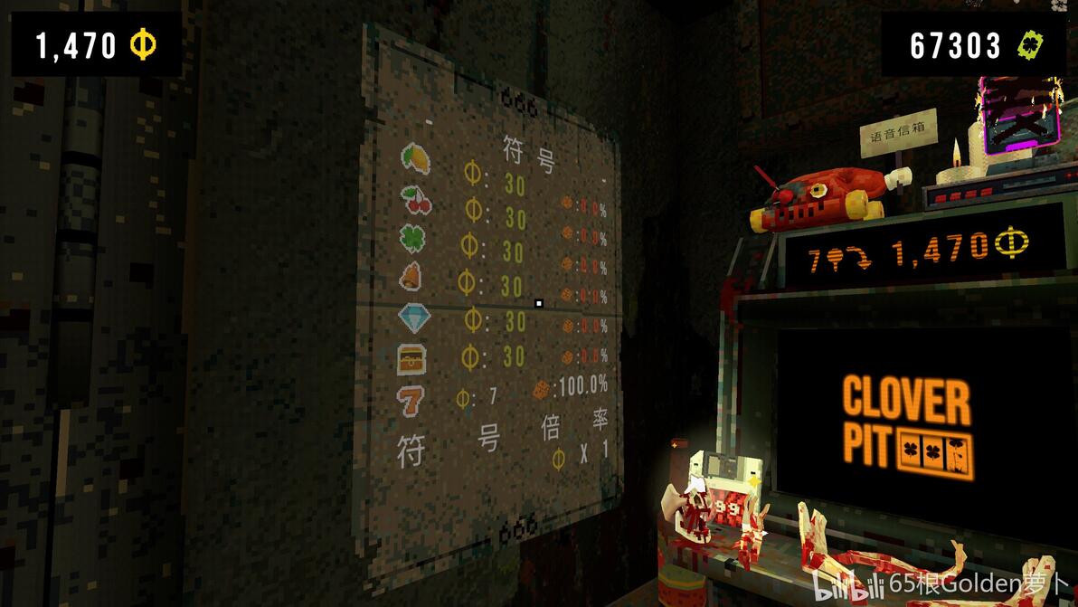 CloverPit（四叶草深渊）全成就|全收集（电话、记忆卡、护符）|经验分享 - 哔哩哔哩