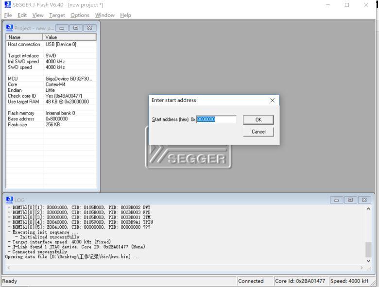 二、GD32 MCU 烧录说明（2）SWD/JTAG在线下载 - 哔哩哔哩