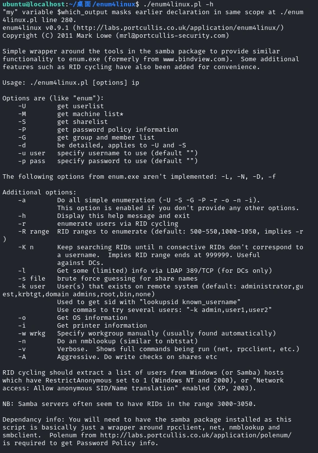enum4linux：渗透测试中的Windows信息收割机！全参数详细教程！Kali Linux教程！ - 哔哩哔哩