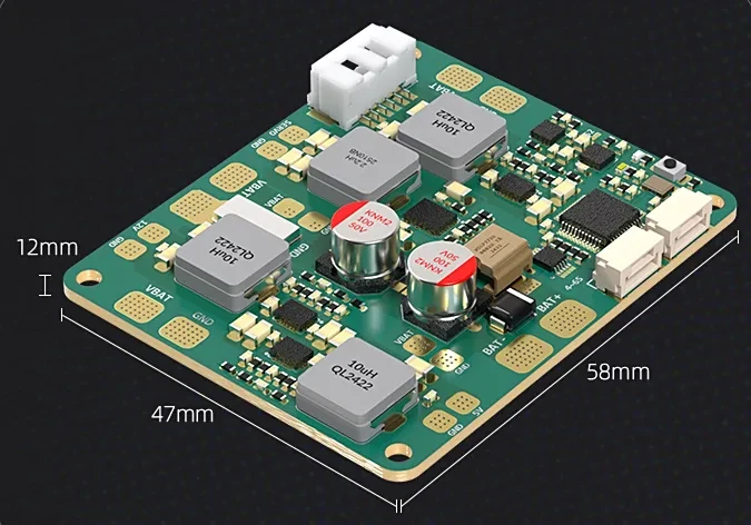 新品发布|高精度DroneCAN分电板 PDB 适配Ardupilot/PX4 - 哔哩哔哩