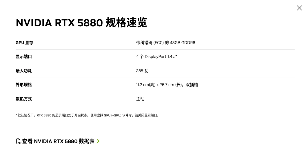 RTX5880ADA 48G对比pro5000 48G谁更适合你的使用 - 哔哩哔哩