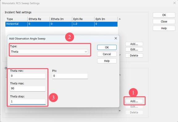CST中RCS仿真模拟 - 哔哩哔哩