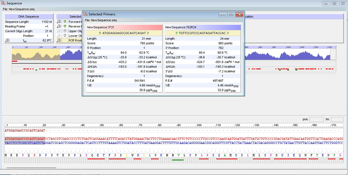 0基础教程 | Oligo 7 设计和分析PCR引物的保姆级教程（带Oligo 7安装包） - 哔哩哔哩