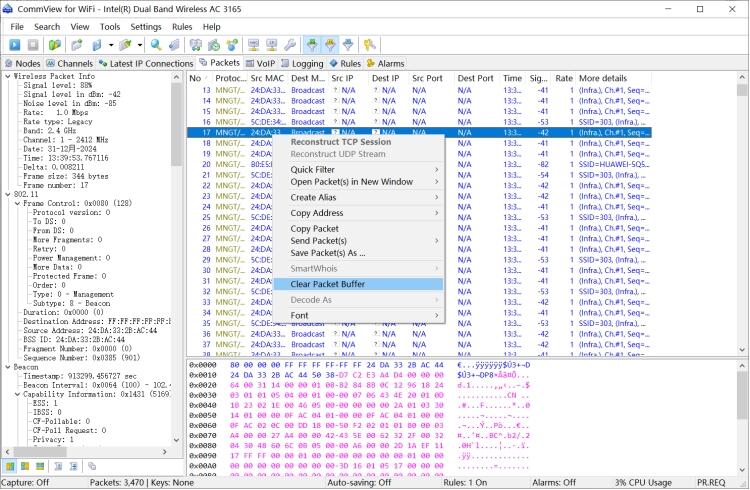 Windows通过内置PCIE无线网卡空口抓包（AC3165网卡） - 哔哩哔哩