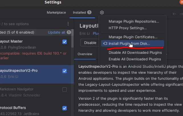 干货：如何解决AS自带LayoutInspector布局工具无法抓取到布局/StatusBar布局如何抓？ - 哔哩哔哩