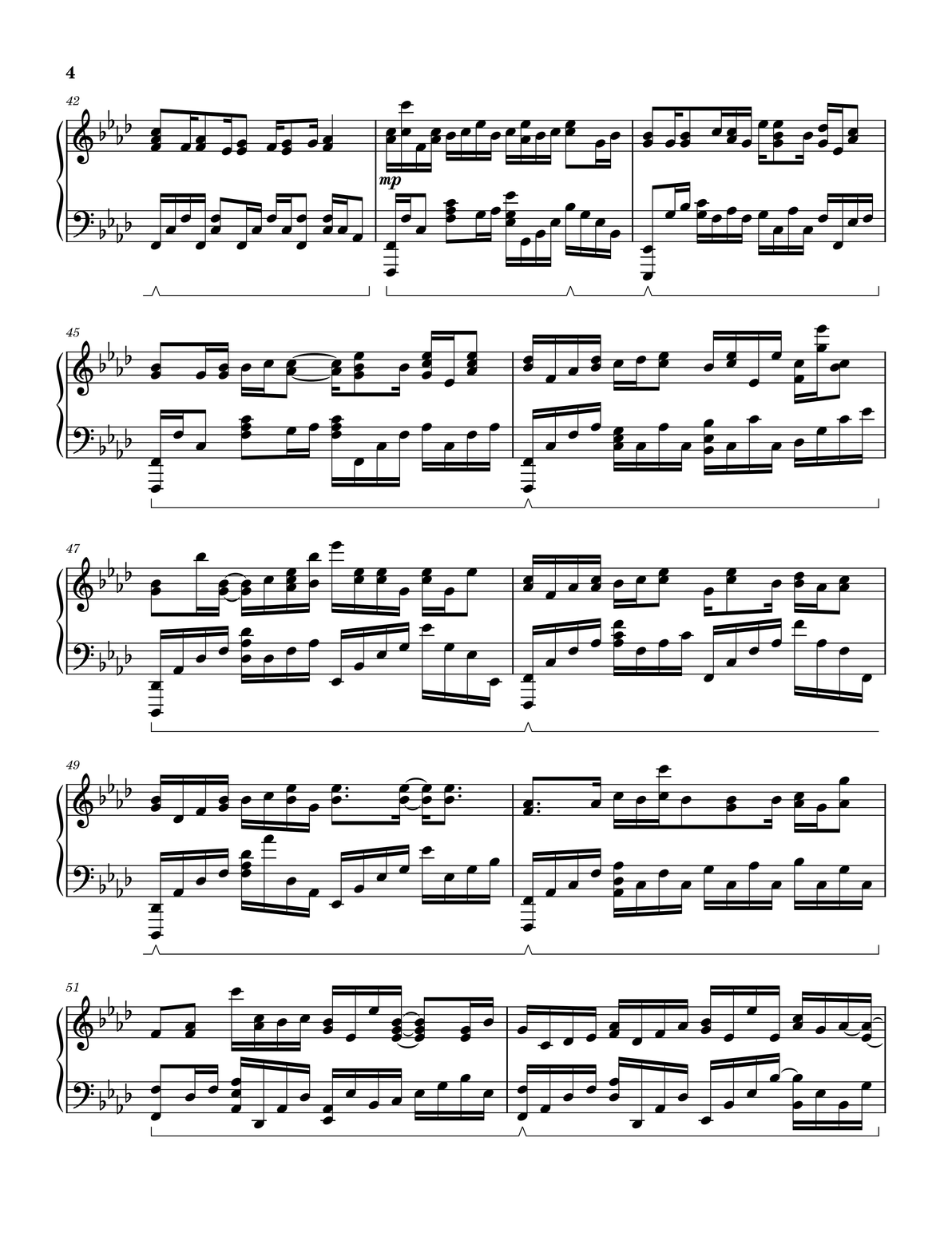 Valentin-《Unchanged Mind》钢琴改编曲谱 - 哔哩哔哩