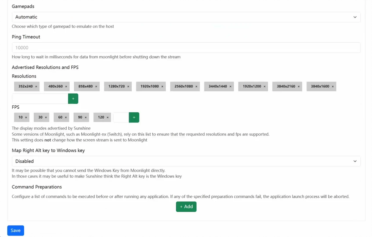 使用Sunshine + Moonlight 来实现毫秒级延迟的远程串流 - 哔哩哔哩