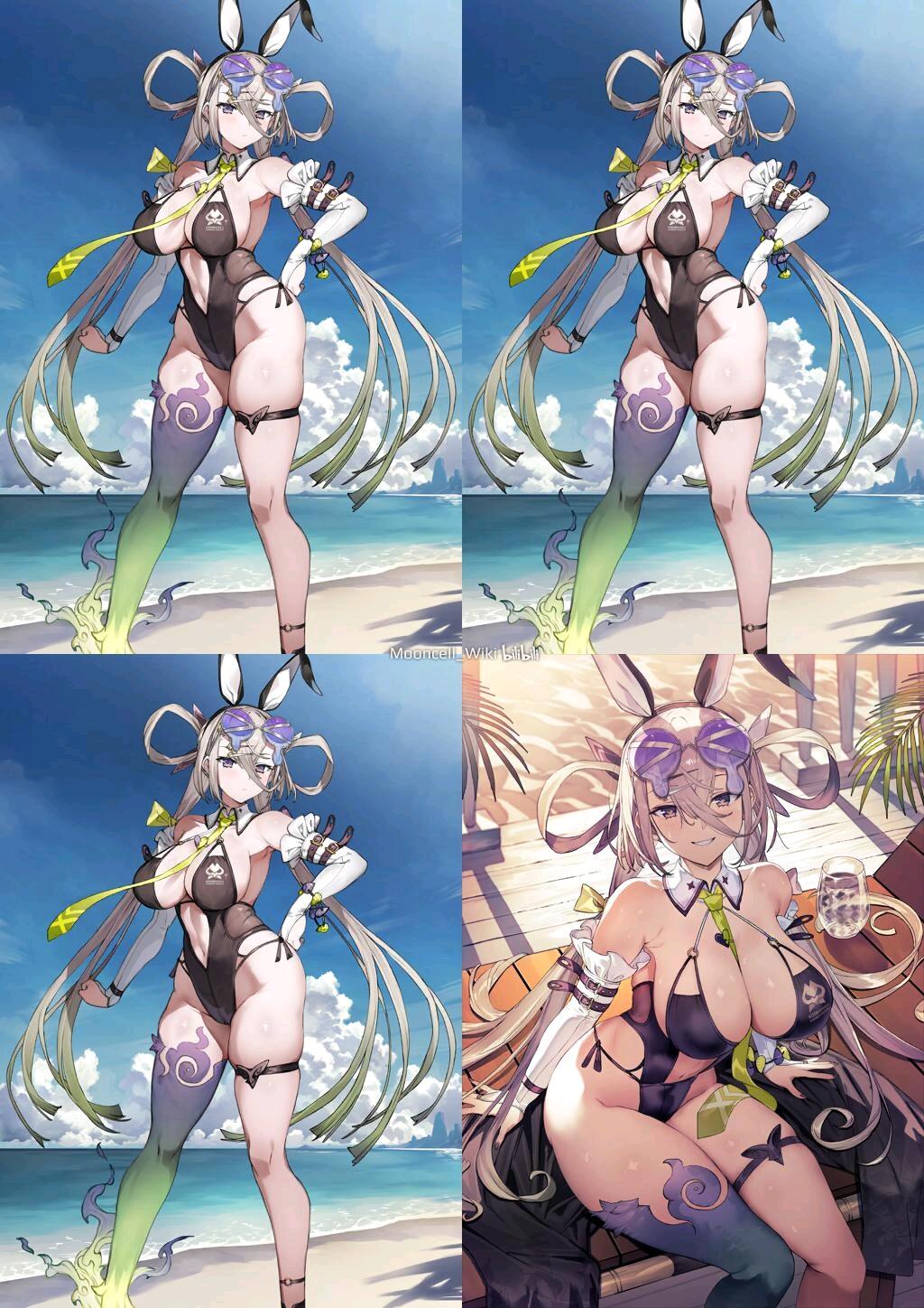 FGO日服2025泳装情报总结：提妈式姐美游。呼延灼lip飞嫂技能介绍 - 哔哩哔哩