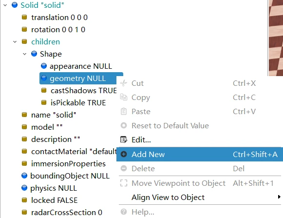 webots学习记录7：R2023b如何导入stl文件 - 哔哩哔哩