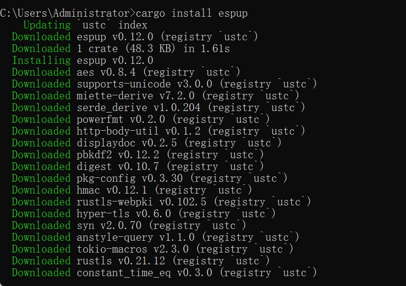 【使用Rust开发Esp32程序】HelloWorld! - 哔哩哔哩