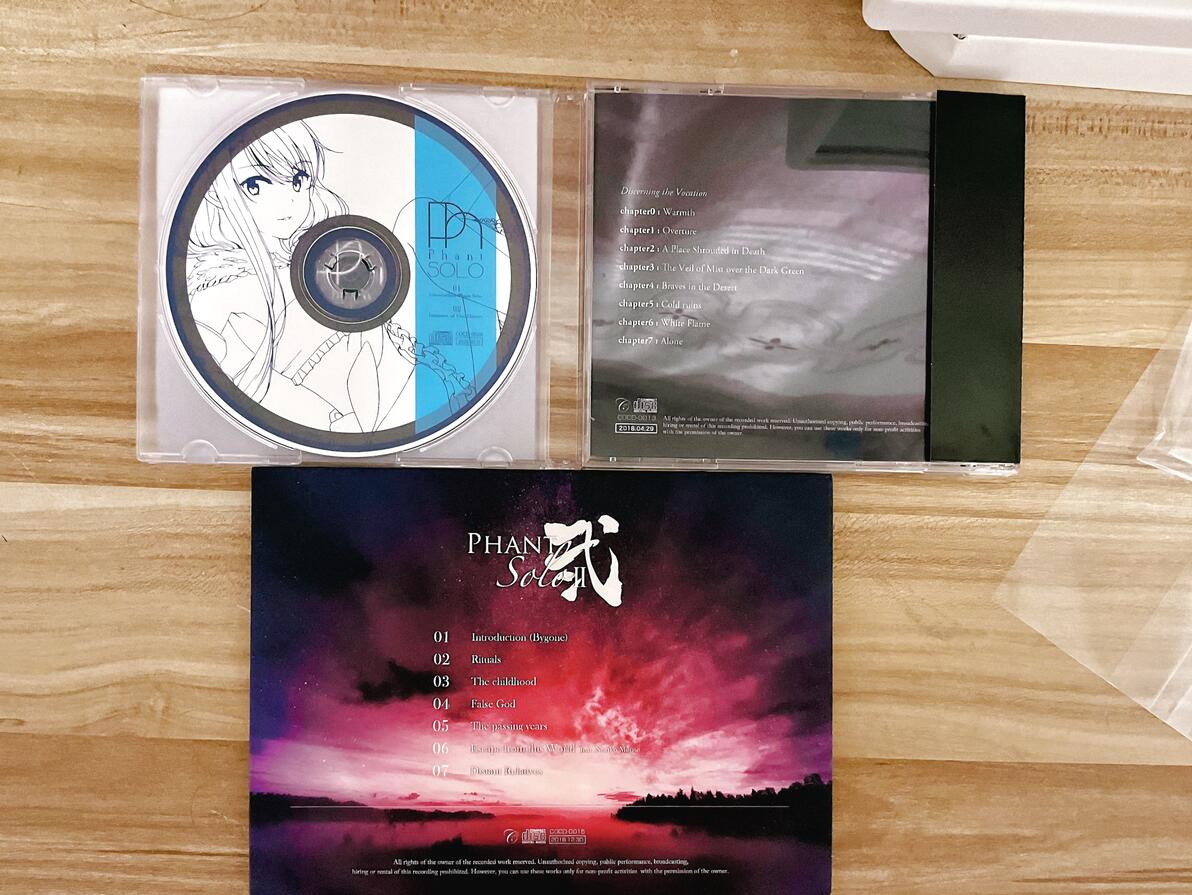 Phant系列实体专辑碟面展示 - 哔哩哔哩