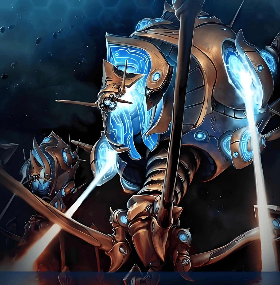 《星际争霸》星灵（Protoss）的巨神兵——巨像（Colossus） - 哔哩哔哩