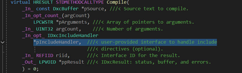 DXC编译带包含文件的HLSL报错问题的解决方案 - 哔哩哔哩