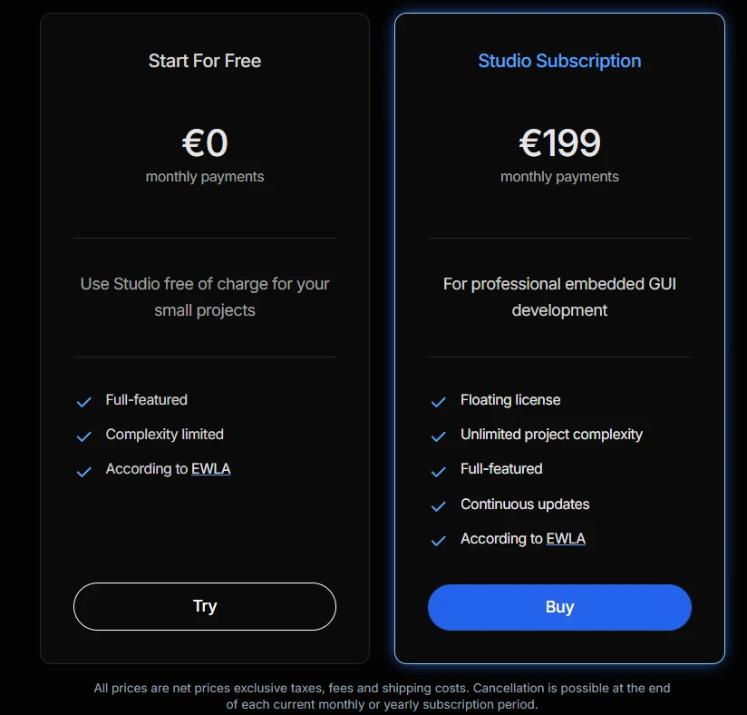 Embedded Wizard V15发布，一次革命性更新，AI辅助GUI开发、暗黑模式、小项目免费使用 - 哔哩哔哩
