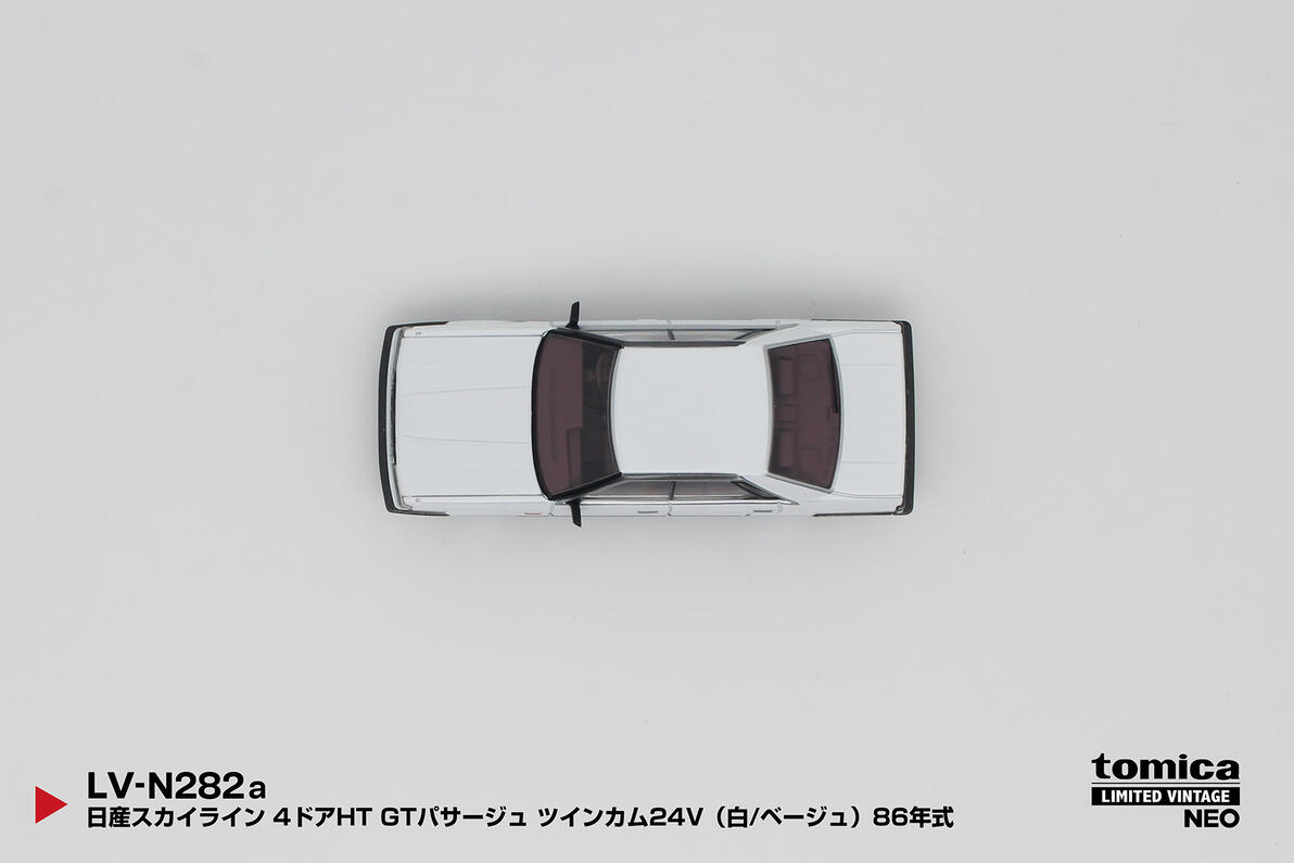 TLV LV-N282a 日産スカイライン 4ドアHT GTパサージュ 86年式 - 哔哩哔哩