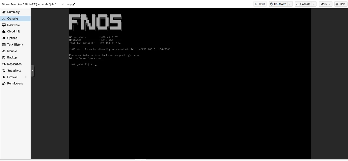 PVE安装飞牛fnOS及核显虚拟化直通硬解指南 - 哔哩哔哩