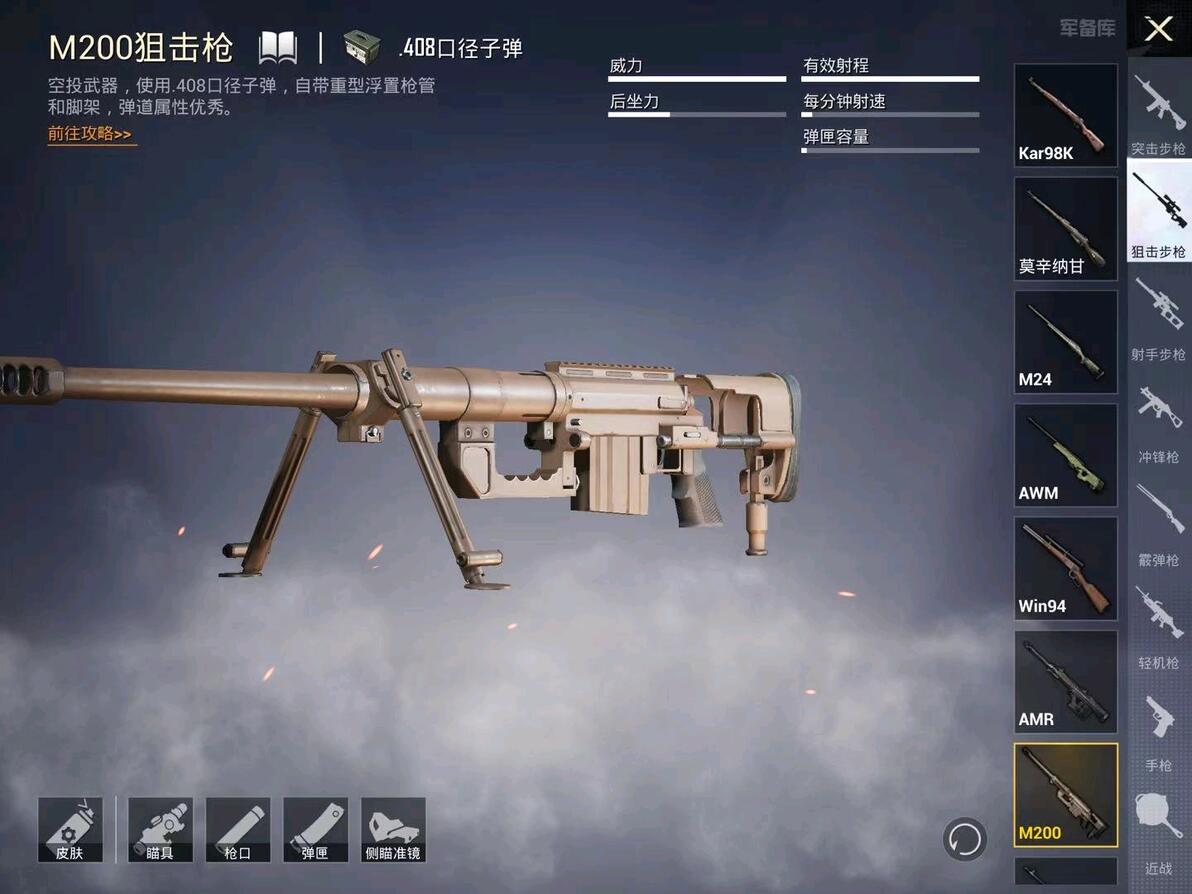 《和平精英》全枪械盘点暨原型探讨⑤——狙击/射手步枪篇 - 哔哩哔哩