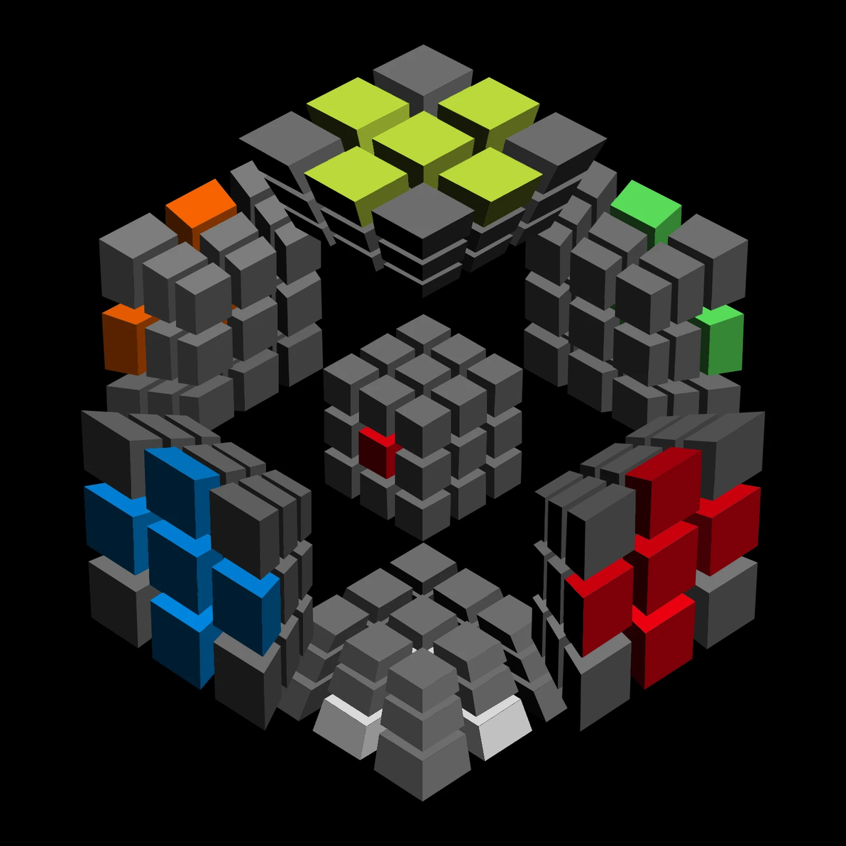 [Magic Cube 4D] 四维三阶魔方公式 - 哔哩哔哩