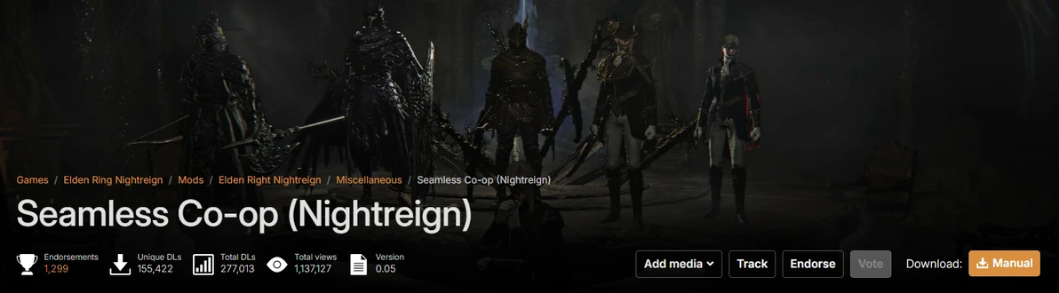 【艾尔登法环：黑夜君临】必读！无缝联机mod指南 - 哔哩哔哩