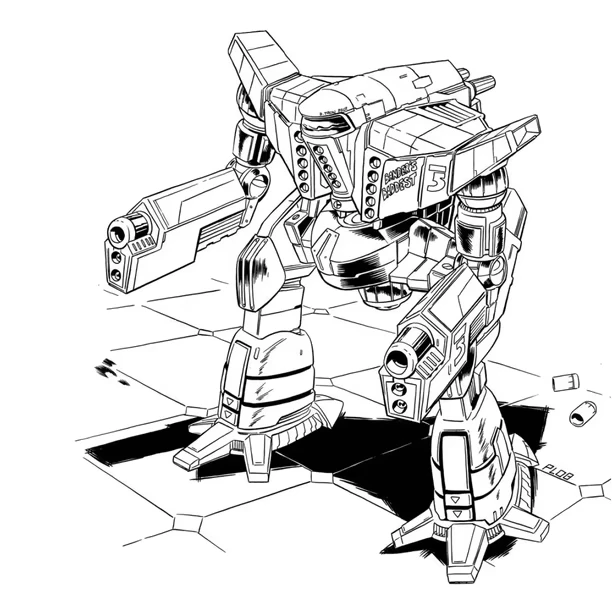 【battletech翻译】【战斗机甲】幻兽/班(潘)德斯纳奇（Bandersnatch） - 哔哩哔哩