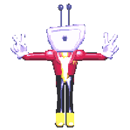 Tenna透明GIF素材【Deltarune Chapter 3】 - 哔哩哔哩