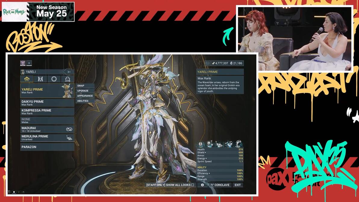 【Warframe】开发者直播 #188 官方总结 - 哔哩哔哩