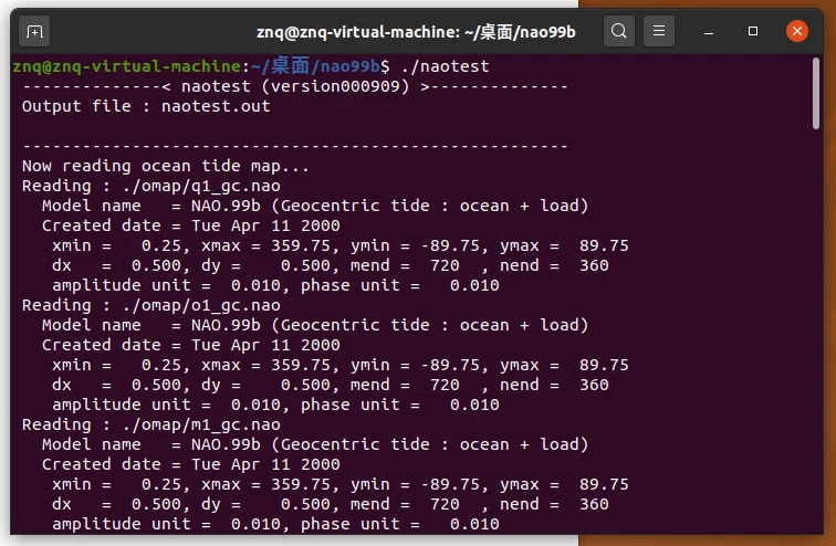 NAO.99b海潮模型的详解教程 - 哔哩哔哩