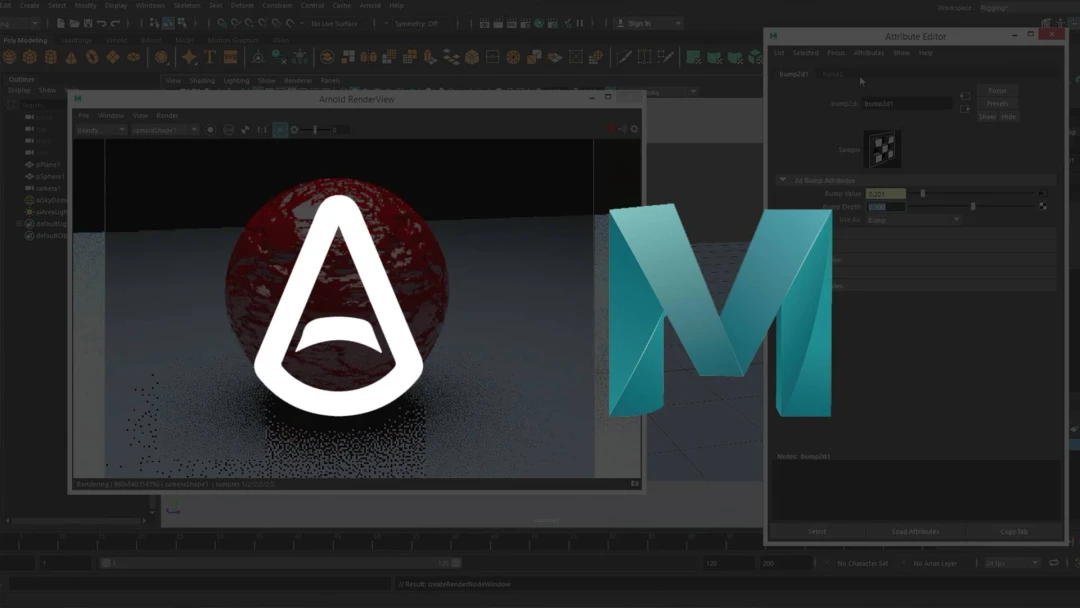 Arnold渲染器：CG世界中的真实感追求者，与octane、redshift渲染器有哪些区别 - 哔哩哔哩