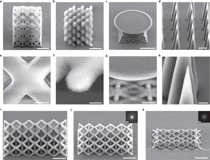 《Nature Materials》：3d打印纳米级分辨率的二氧化硅 - 哔哩哔哩