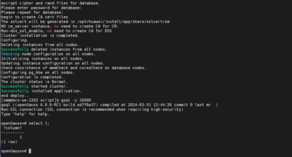 openGauss 6.0安装过程解除对root用户依赖之gs_preinstall - 哔哩哔哩