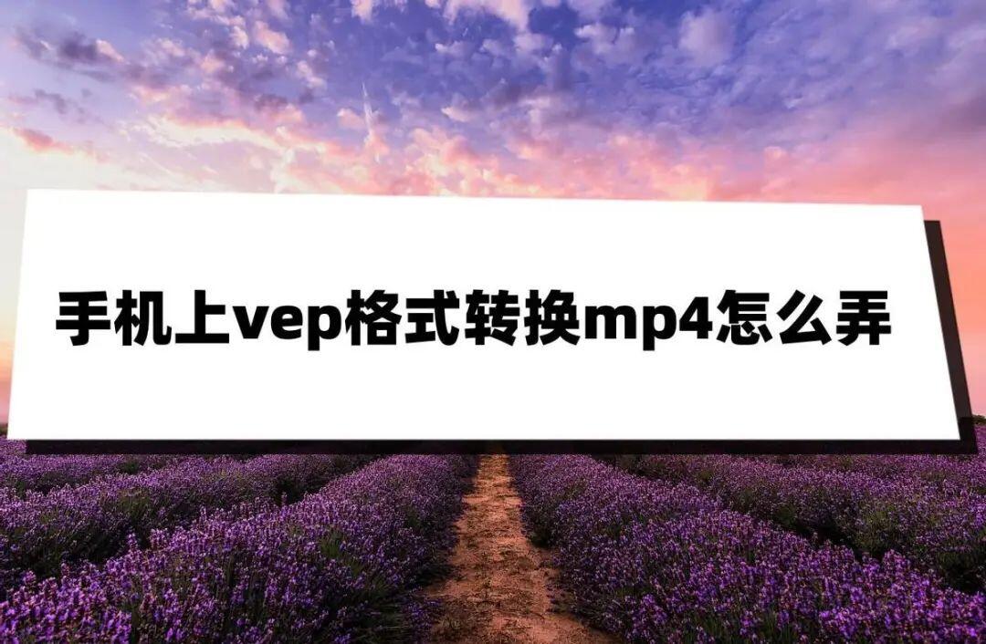 手机vep格式用什么播放器？百度网盘vep格式怎么转化成mp4？ - 哔哩哔哩