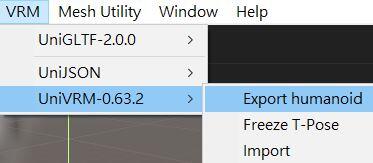 UniVRM 的导出对话框 - 哔哩哔哩