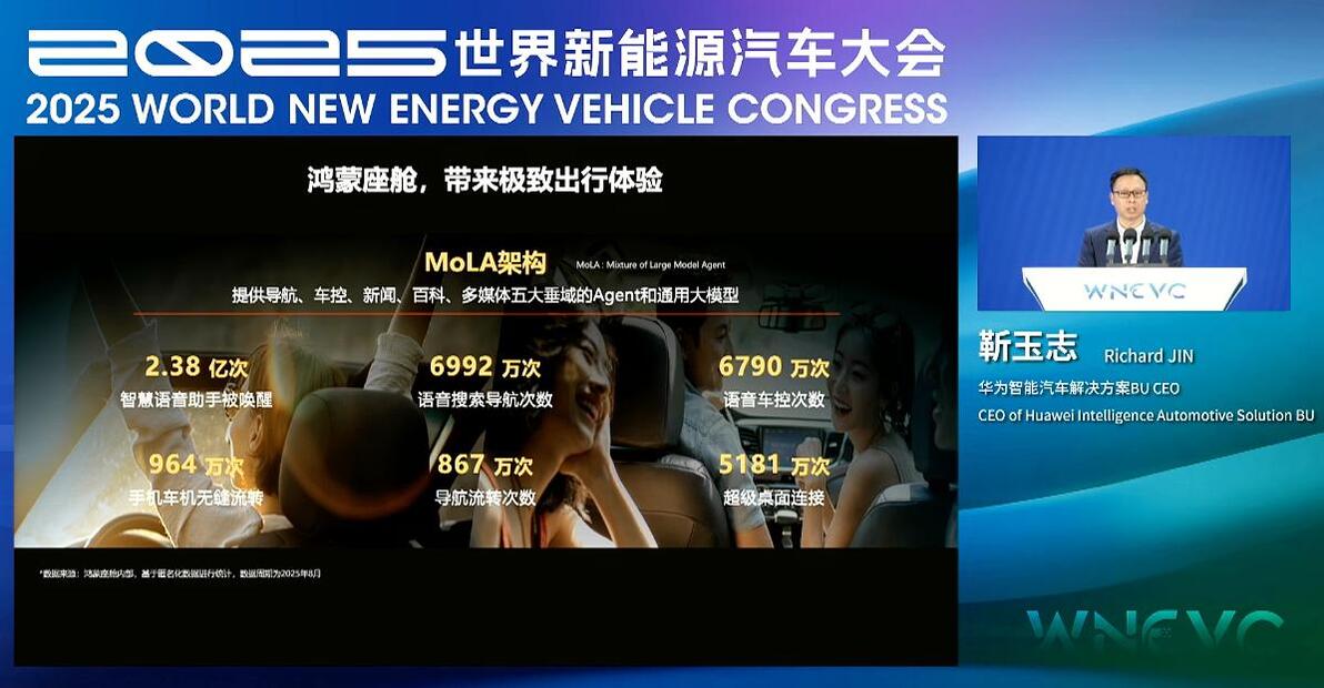 华为靳玉志亮相WNEVC 2025：乾崑智驾已成为用户信赖的第一品牌 - 哔哩哔哩