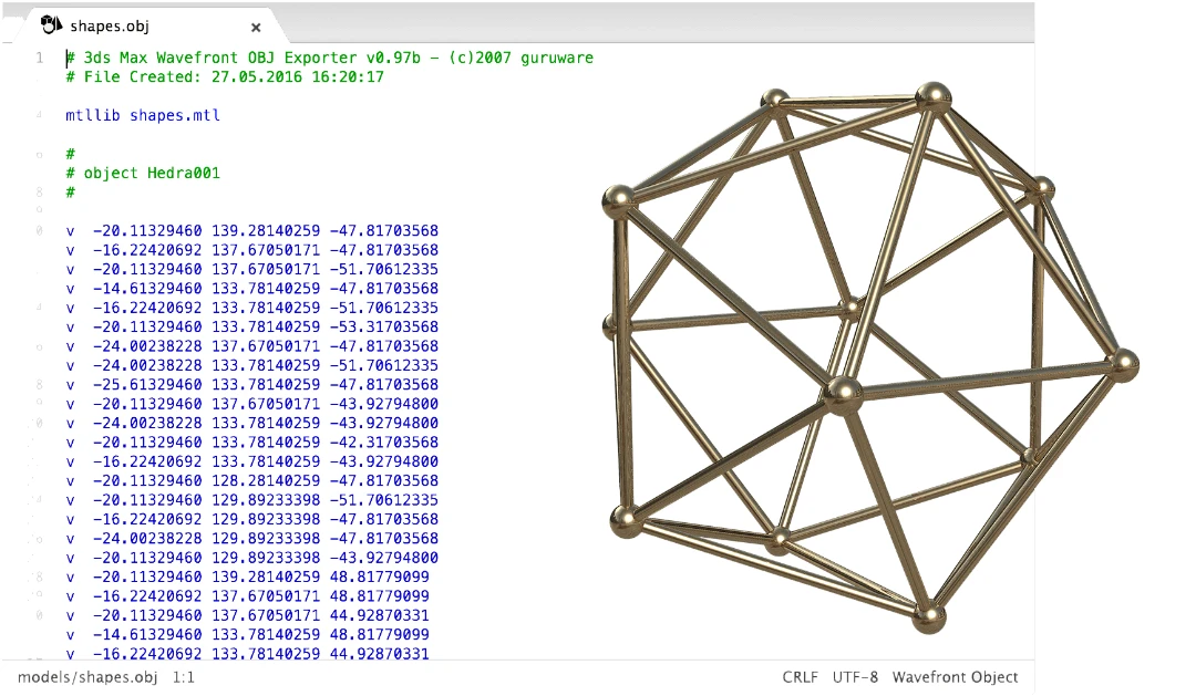 3D打印标准文件格式之争：STL、OBJ、AMF、3MF - 哔哩哔哩