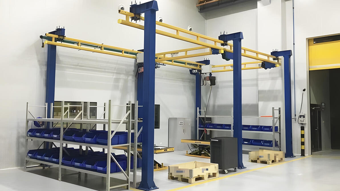 KBK组合自立式起重机的应用领域及维护要点 - 哔哩哔哩