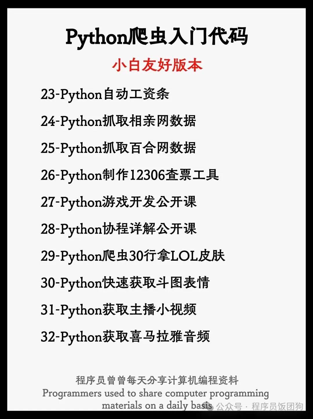 一篇文章掌握python爬虫的80,从小白到大神只差这一步! 哔哩哔哩