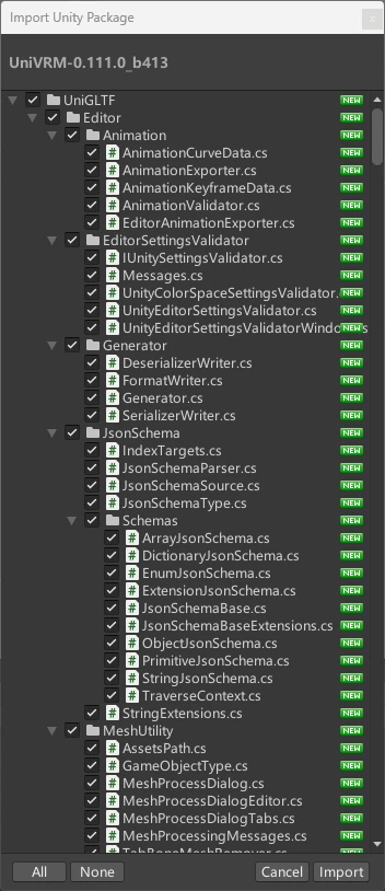 安装UniVRM - 哔哩哔哩