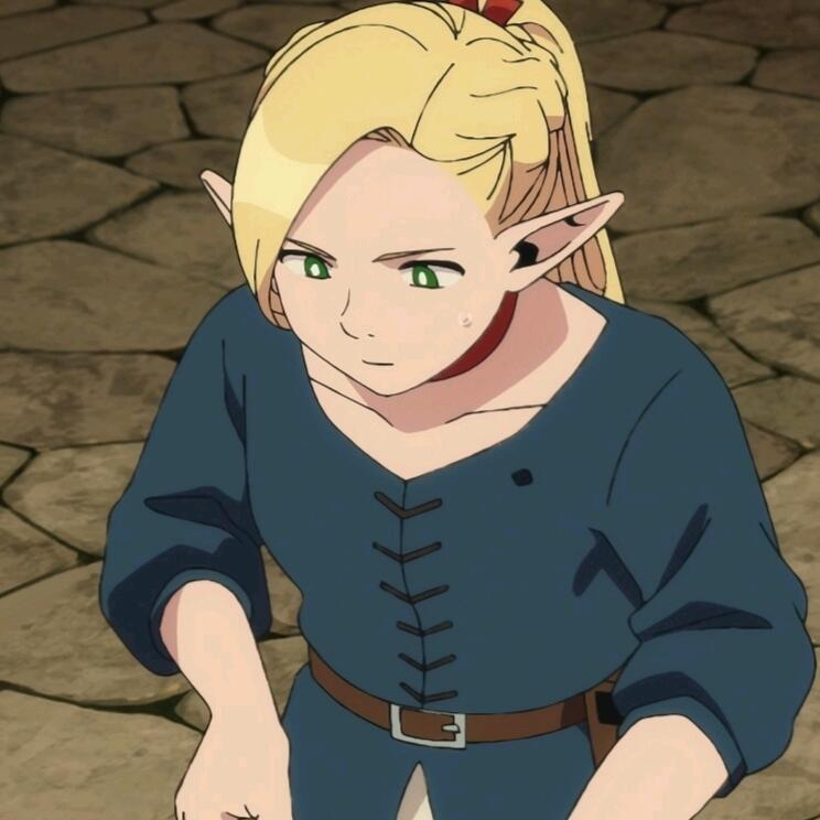 【自截／存档】《迷宫饭》——玛露西尔表情包＆头像（第九集）. - 哔哩哔哩