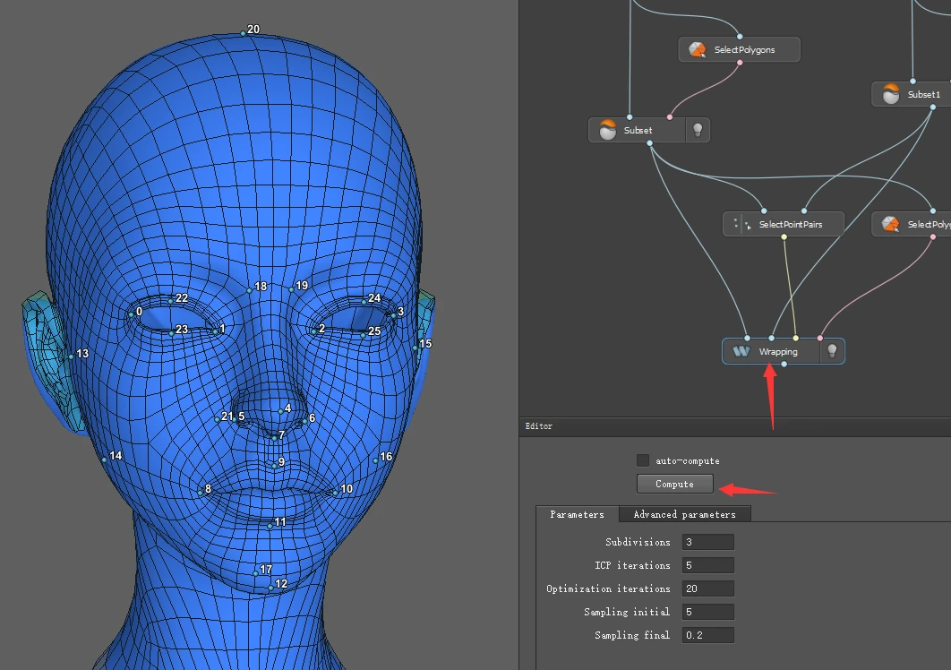通过Wrap4D 给DAZ创建morph流程 - 哔哩哔哩