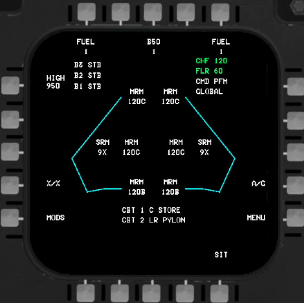 F-15C 中文专业飞行手册 Ch.3 驾驶舱仪表与操控详细指南 - 哔哩哔哩