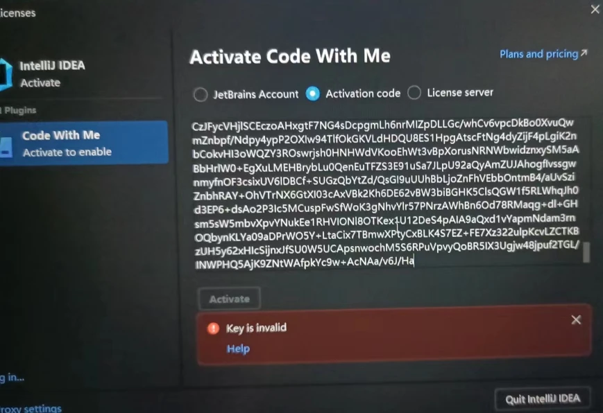 IDEA、PyCharm 等软件提示 key is invalid ，解决教程 - 哔哩哔哩